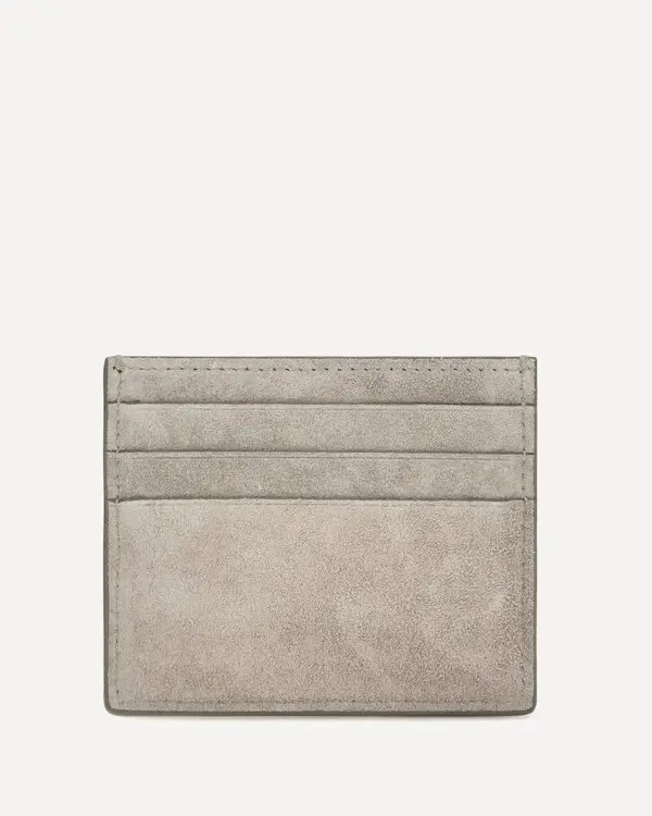 Brunello Cucinelli Suede Card Holder