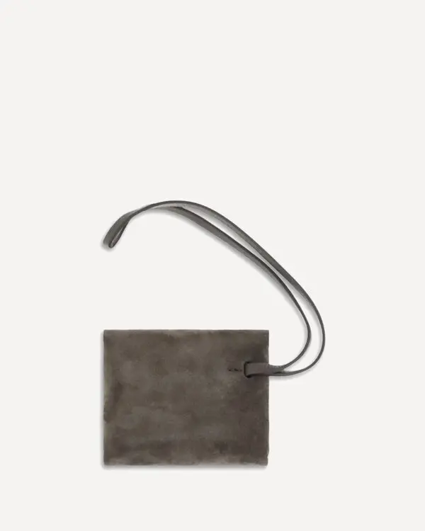 Brunello Cucinelli Suede Bag Charm - Brown