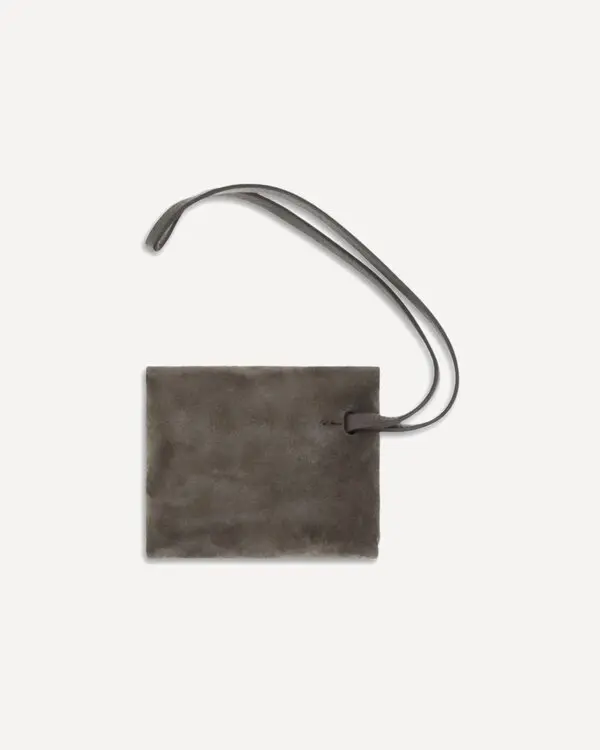 Brunello Cucinelli Suede Bag Charm - Brown