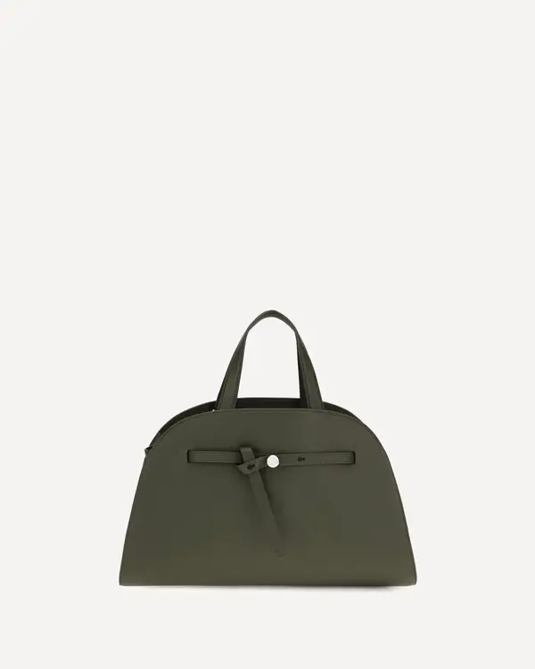 Tory Burch Romy Calf Leather Top Handle Bag