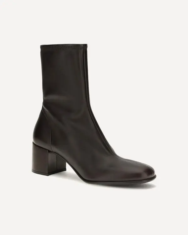 Prada Stretch Nappa Leather Ankle Boots