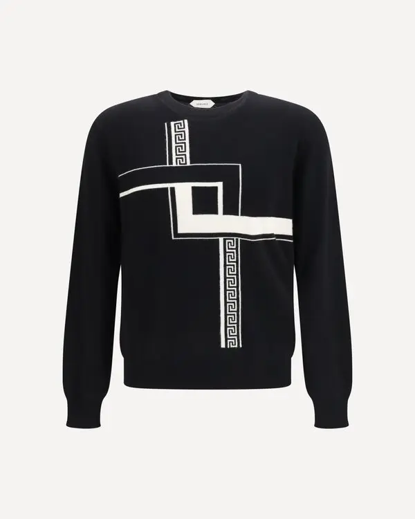 Versace Greca Incrocio Sweater