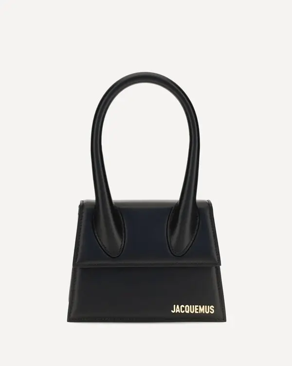 Jacquemus Le Chiquito Medium Leather Top Handle Bag