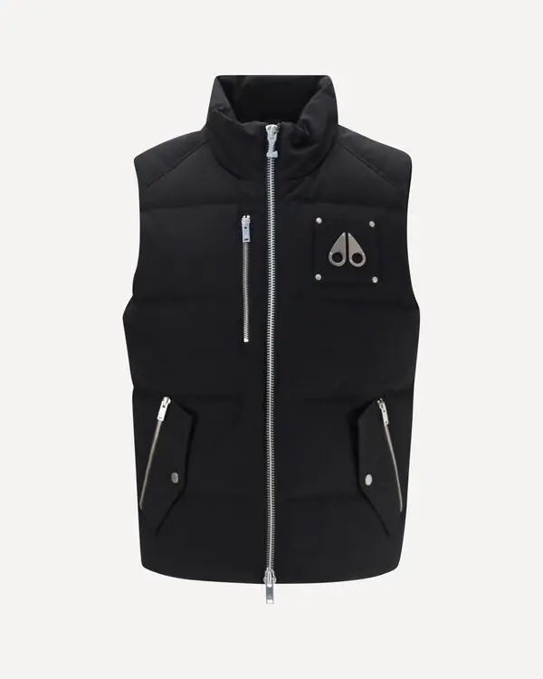 Moose Knuckles Westount Original Vest Ale - Black