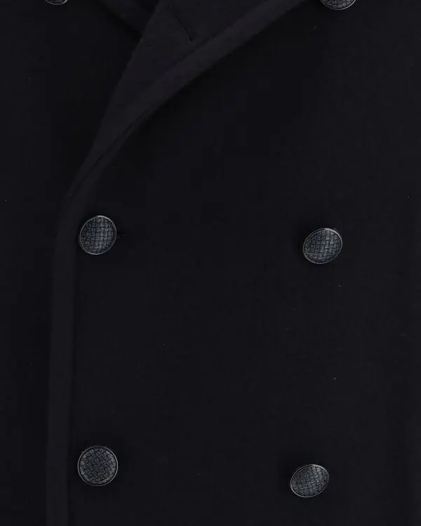 Tagliatore Wool Double Breasted Caban Coat