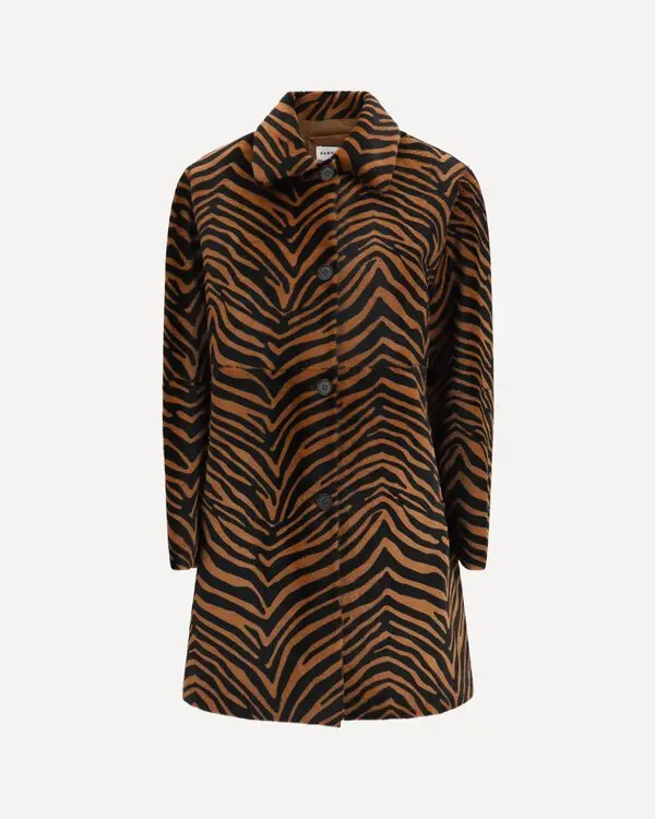 P.a.r.o.s.h P. A.r. O.. H. Leopard Print Coat