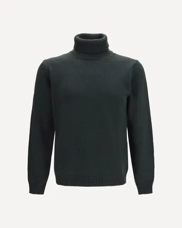 ROBERTO COLLINA Turtleneck Wool Sweater