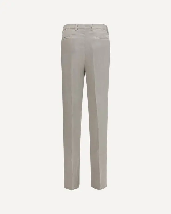 Brunello Cucinelli Garment-dyed Gabardine Pants