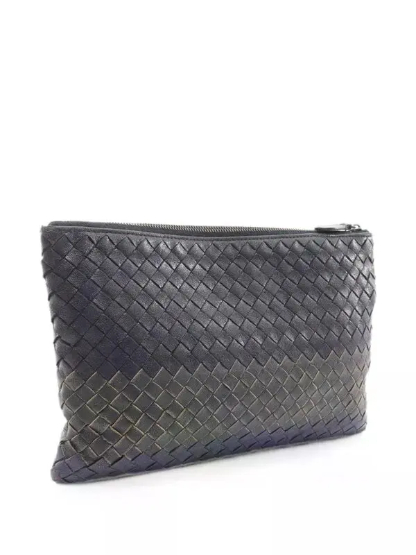 Bottega Veneta 2000s Intrecciato Clutch Bag