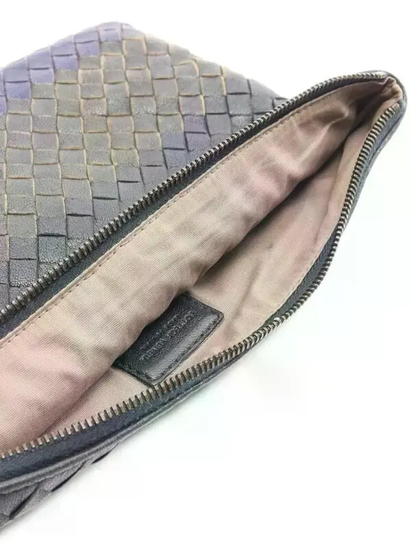 Bottega Veneta 2000s Intrecciato Clutch Bag