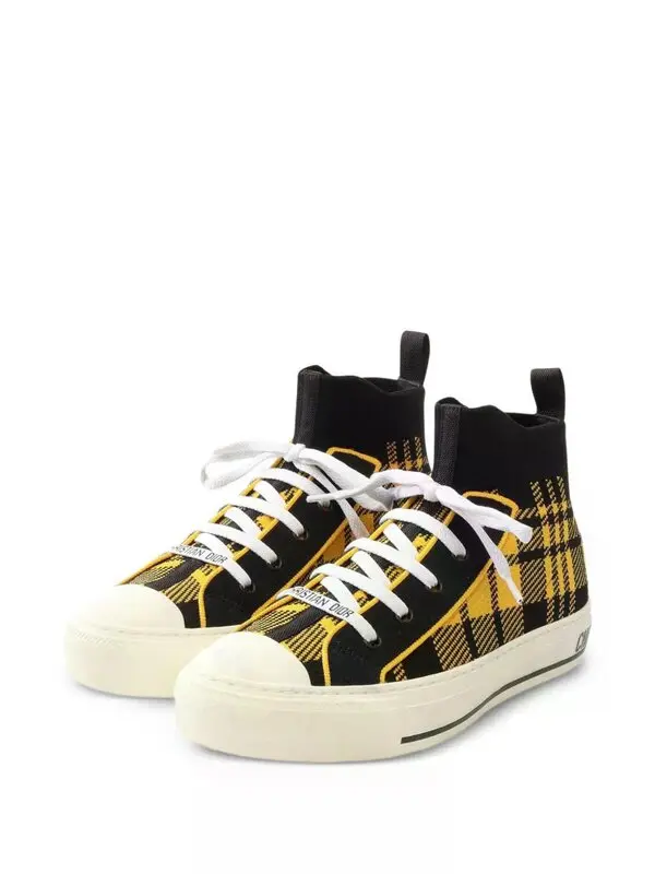 Dior 2010s Walk'n' High-top Sneakers - Black