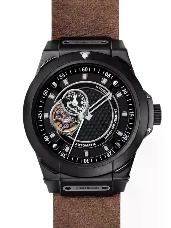 HYDROGEN Vento 44mm Skeleton Dial Watch