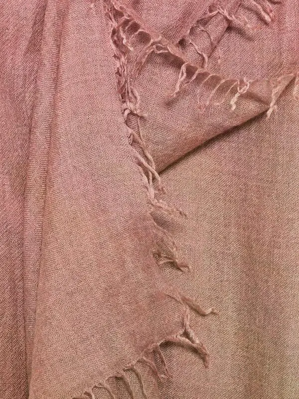 Faliero Sarti Frayed-edge Scarf - Pink