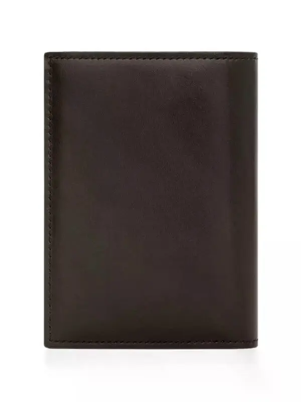 Saint Laurent Paris Credit Card Wallet In Two-tone
