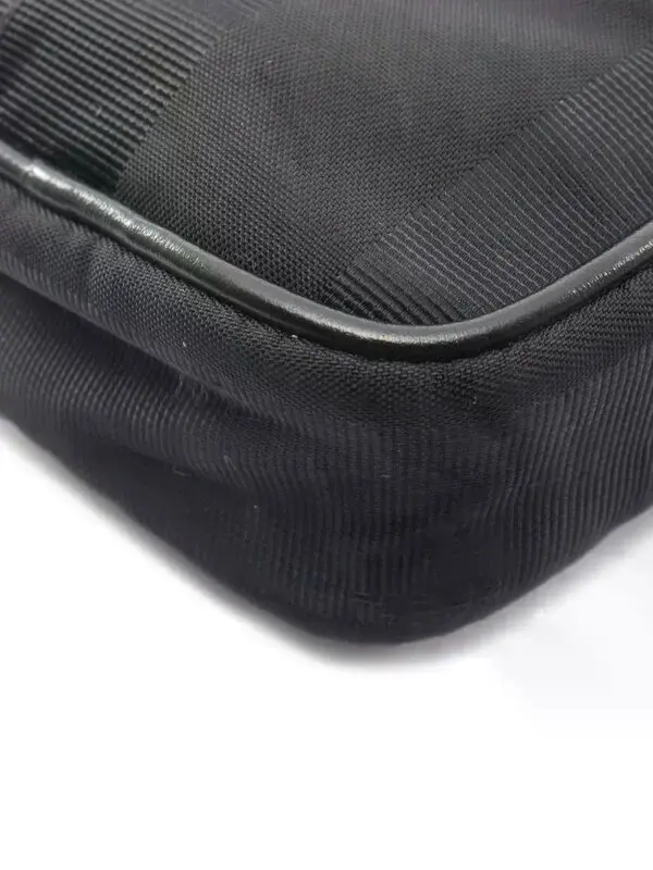 Fendi Pequin Logo-patch Mini Messenger Bag