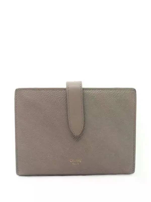 Celine 2000s Medium Strap Bi-fold Wallet