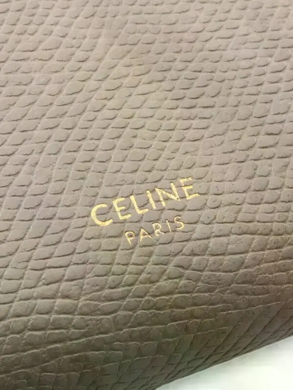 Celine 2000s Medium Strap Bi-fold Wallet