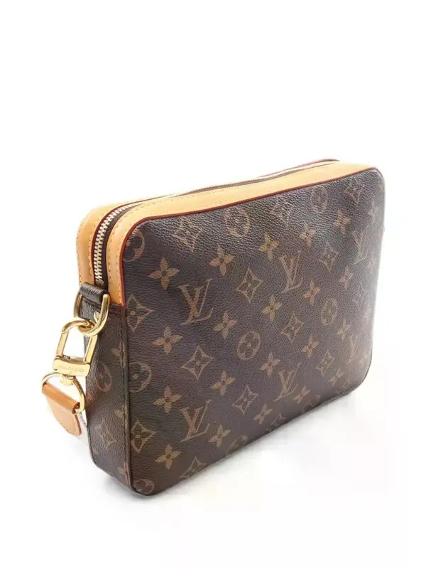 LOUIS VUITTON X Nigo 2010s Trio Monogram Cross Body Bag