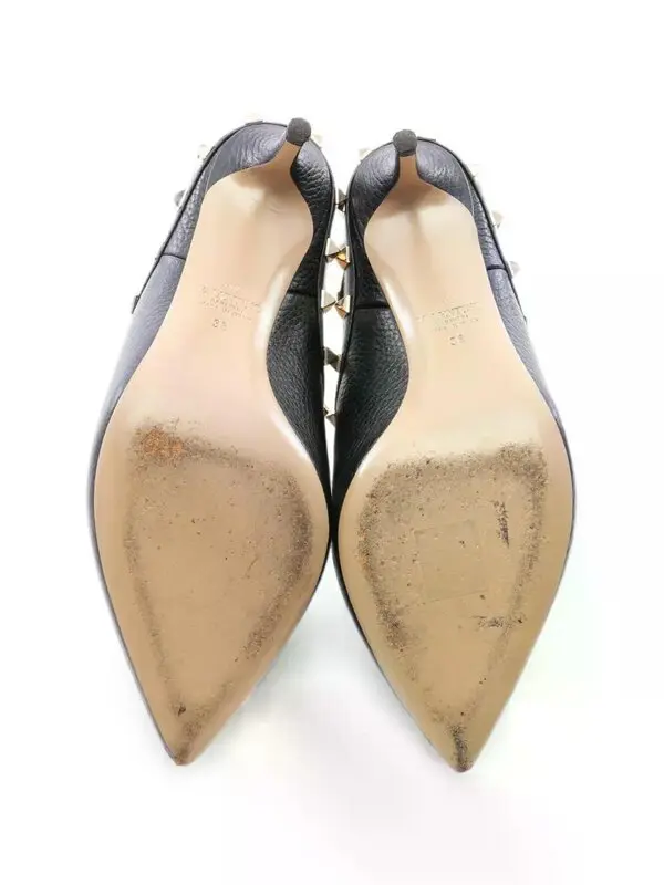 Valentino Garavani 2010s Rockstud Pointed-toe Ankle Boots