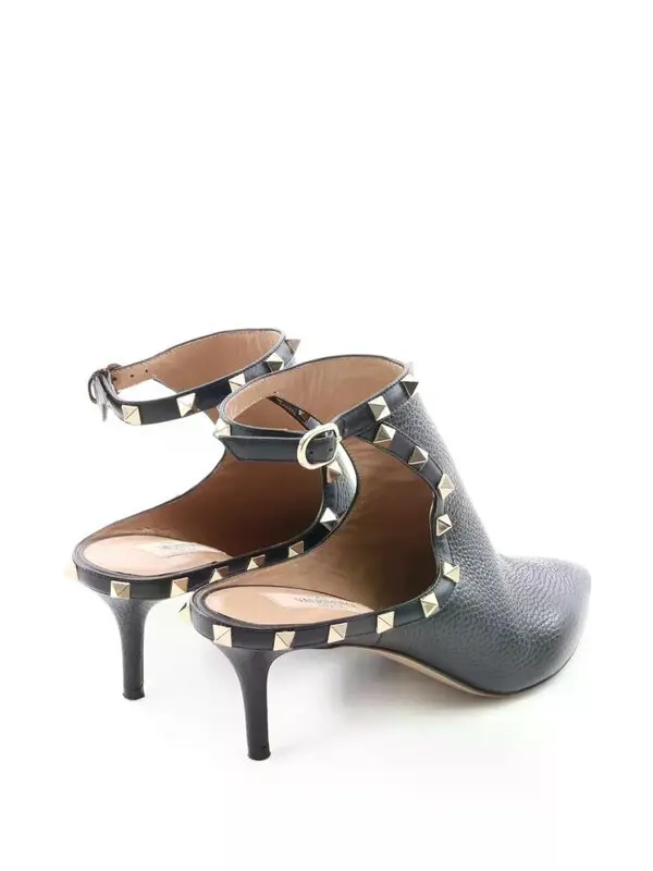 Valentino Garavani Rockstud Pointed-toe Ankle Boots