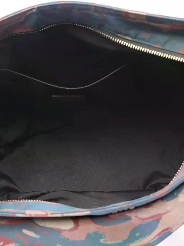 Dior X Peter Doig Foldover Shoulder Bag