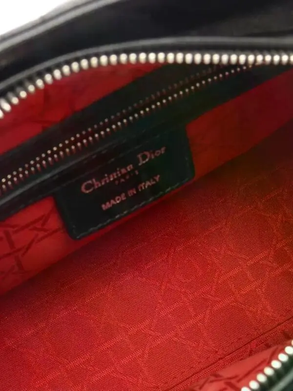 Dior Lady Cannage Handbag - Black
