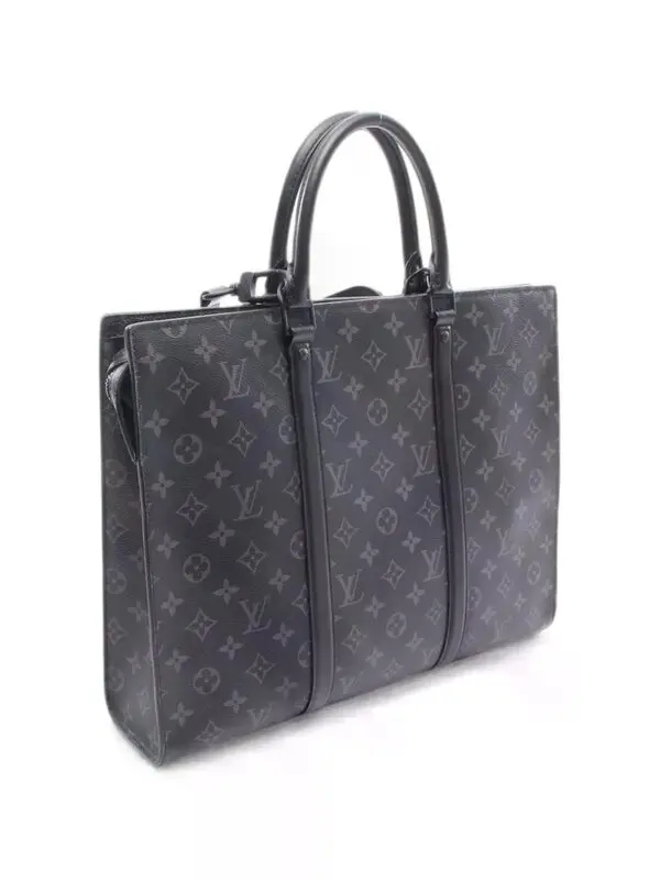 LOUIS VUITTON 2020 Sac Plat 24h Monogram Eclipse Briefcase