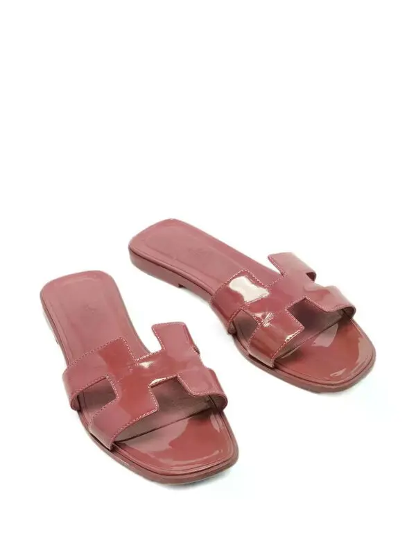 Hermès Oran H-cut Flat Sandals