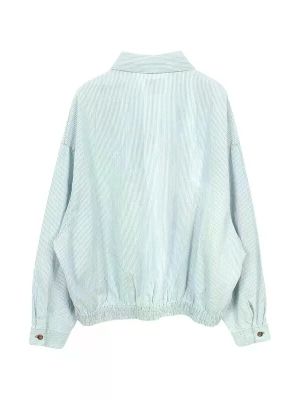 Miu Miu Striped Logo Jacket