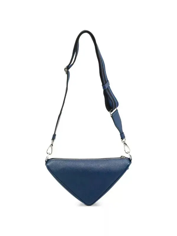 Prada Triangle Saffiano Lux Crossbody Bag