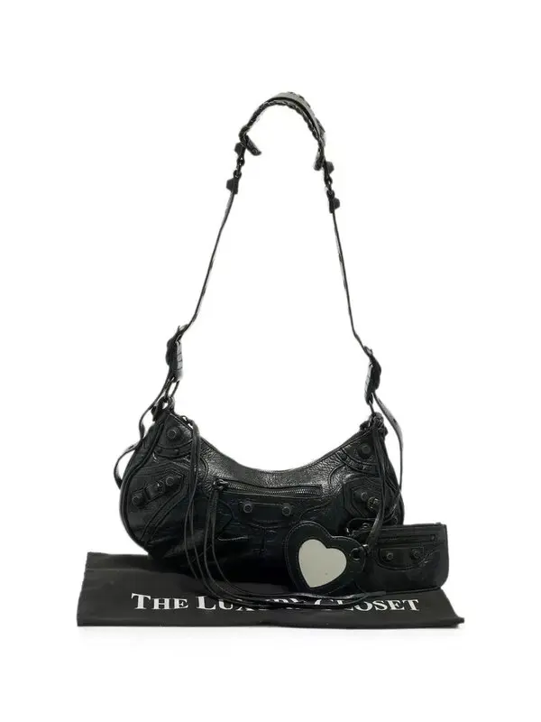 Balenciaga Le Cagole Stud-detail Shoulder Bag