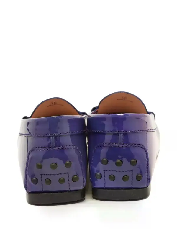 TOD'S Gomma Patent Loafers