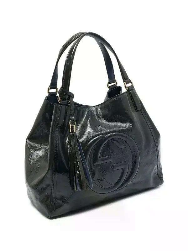 Gucci Soho Interlocking Logo Tote Bag