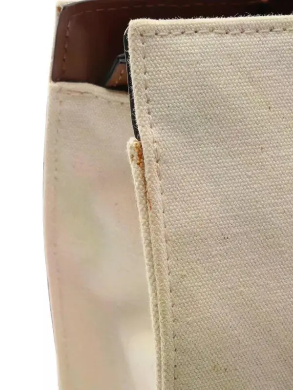 Marni 2010s Zipped Canvas Tote Bag