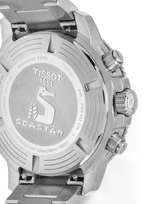 TISSOT Seastar 1000 Chronograph Stainless Steel Watch - Black