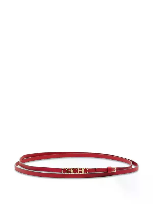 Carolina Herrera Chhc Logo Double-wrap Belt - Gold