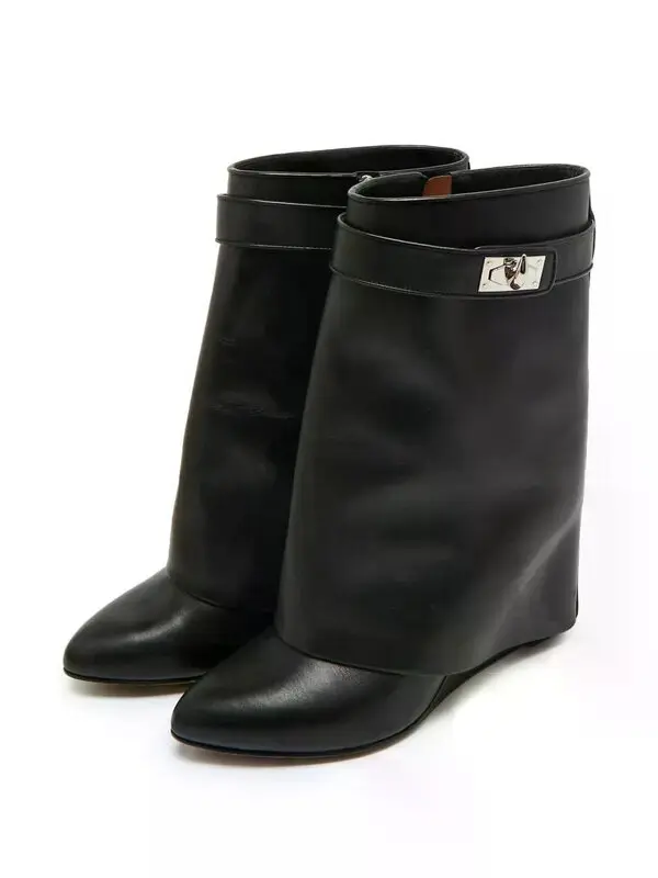 Givenchy Shark Wedge Ankle Boots