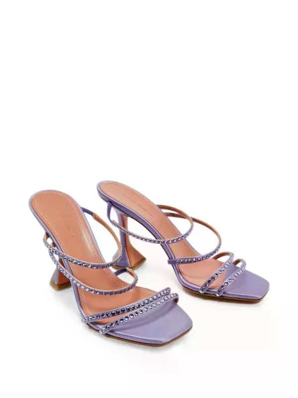 Amina Muaddi Naima Crystal-embellished Sandals
