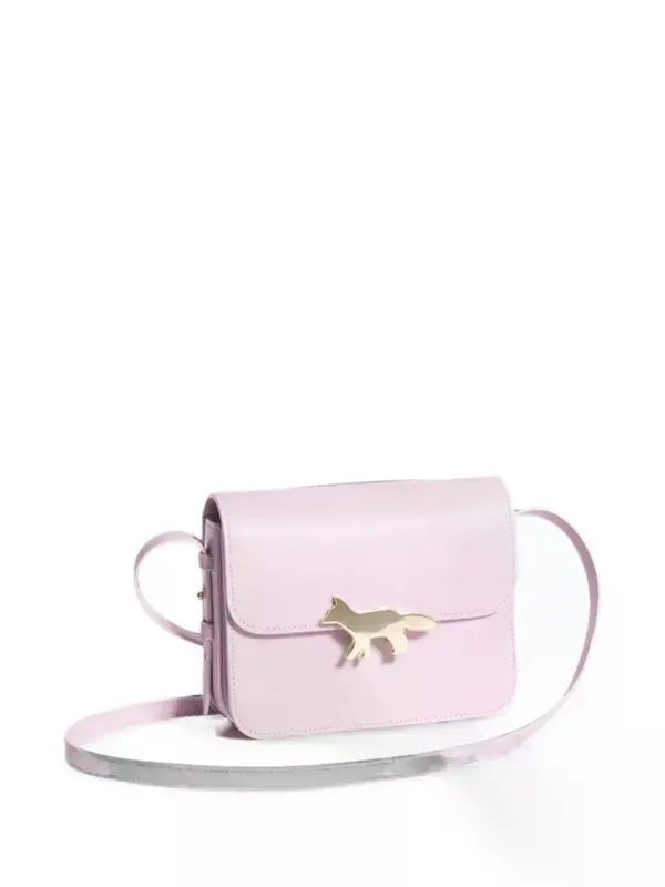 Maison Kitsuné Edie Fox-plaque Shoulder Bag