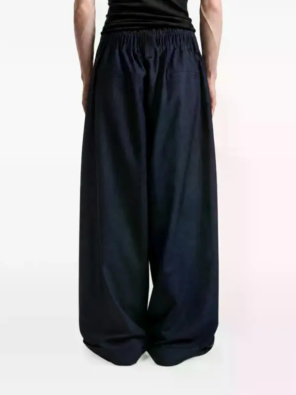 Marni Pleated Wide-leg Trousers