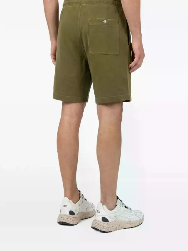 Stone Island Logo-patch Drawstring Shorts