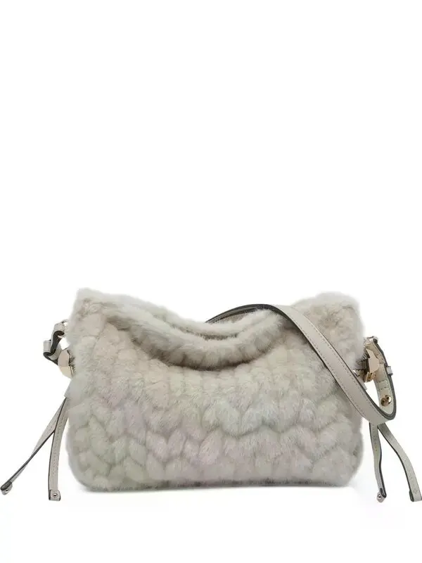 Liu Jo Small Riccy Bag In Faux Fur