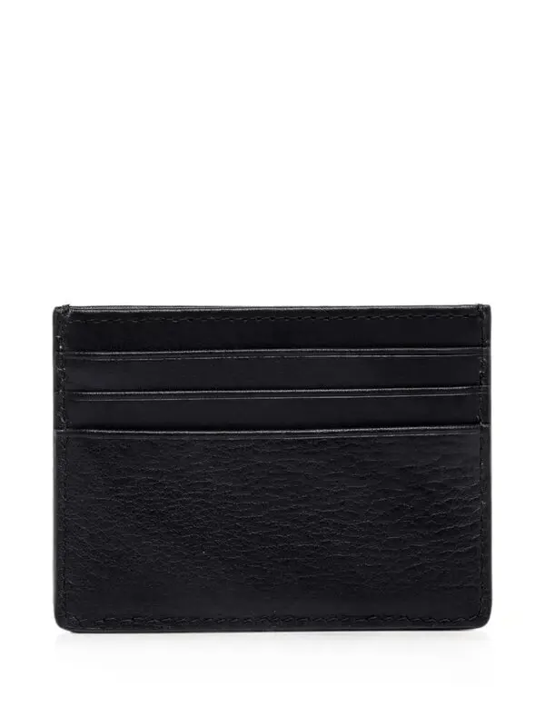 Tommy Hilfiger Logo-lettering Grained Card Holder