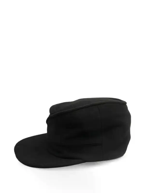 Yohji Yamamoto Asymmetric Cap - Black