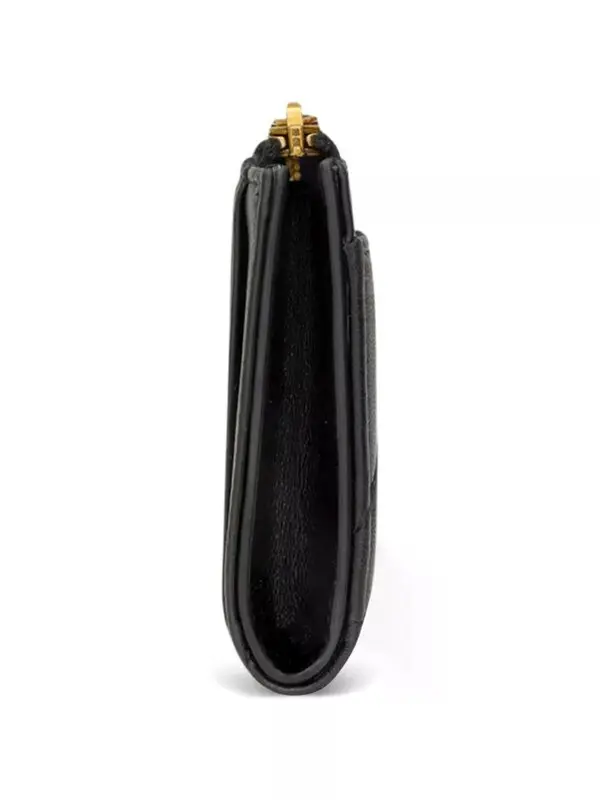 Saint Laurent Jamie Zip Card Case In Lambskin
