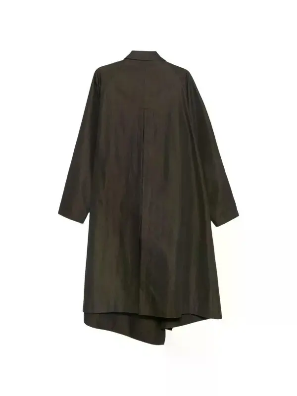 POST ARCHIVE FACTION Asymmetric Draped Coat