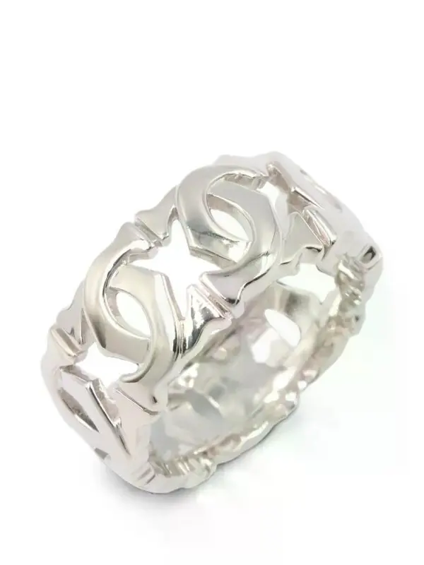 Cartier Entrelacés Ring In White Gold - Silver