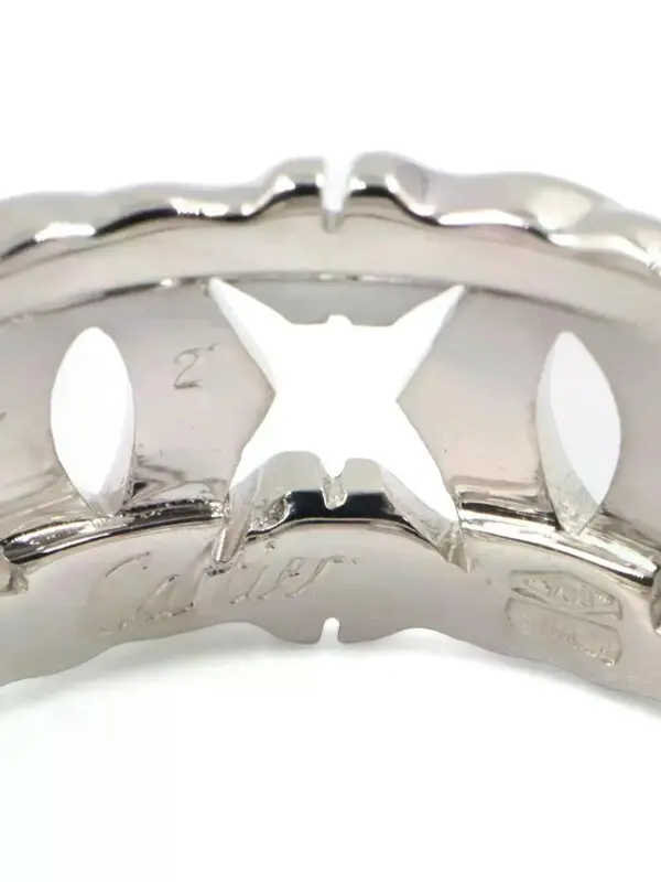 Cartier Entrelacés Ring In White Gold