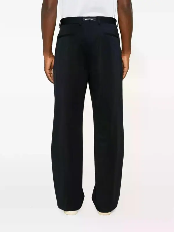 Karl Lagerfeld Pleated Wide-leg Trousers
