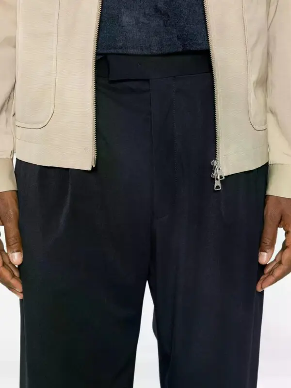 Karl Lagerfeld Pleated Wide-leg Trousers